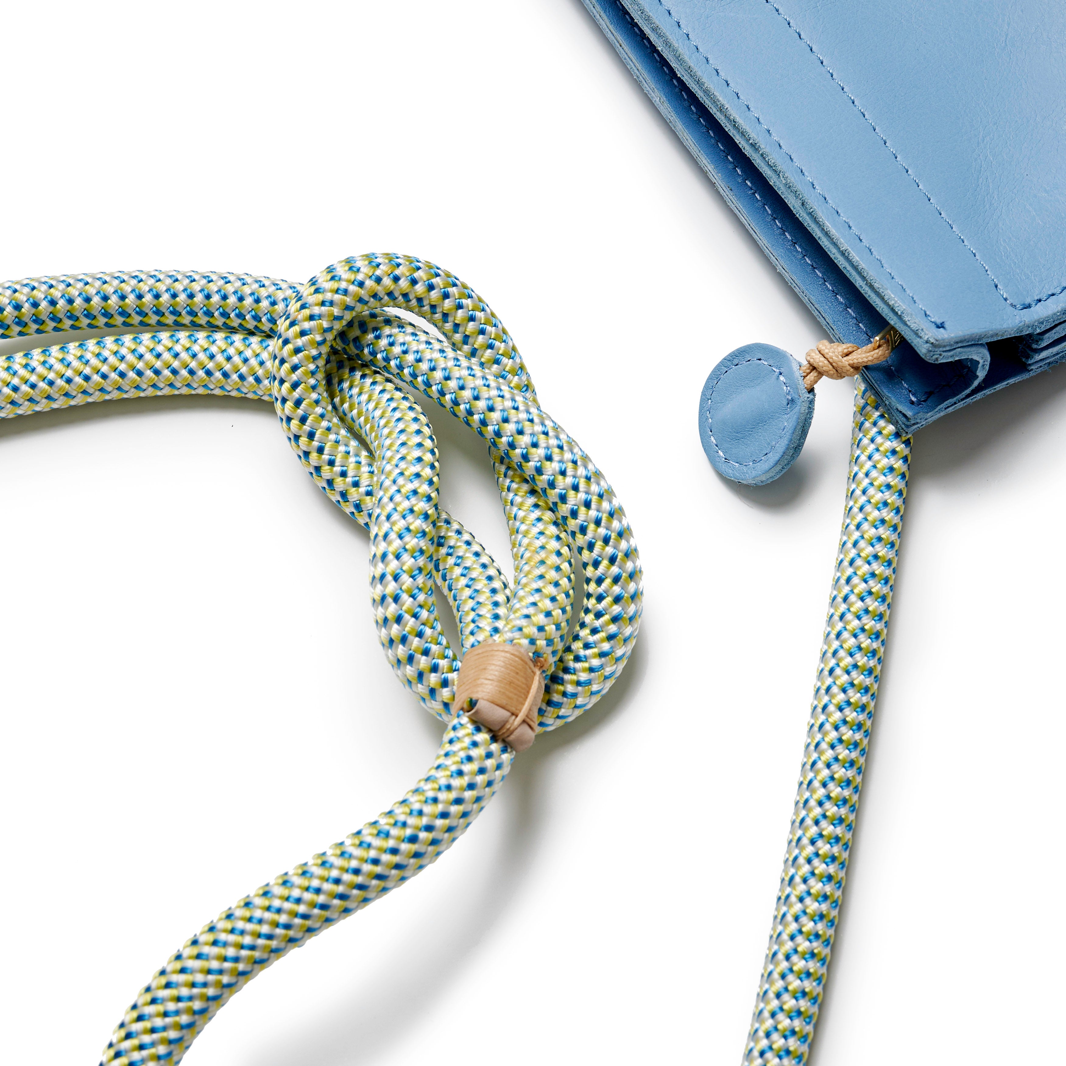 Eclipse Mini - Tan leather half moon belt bag - Project Dyad