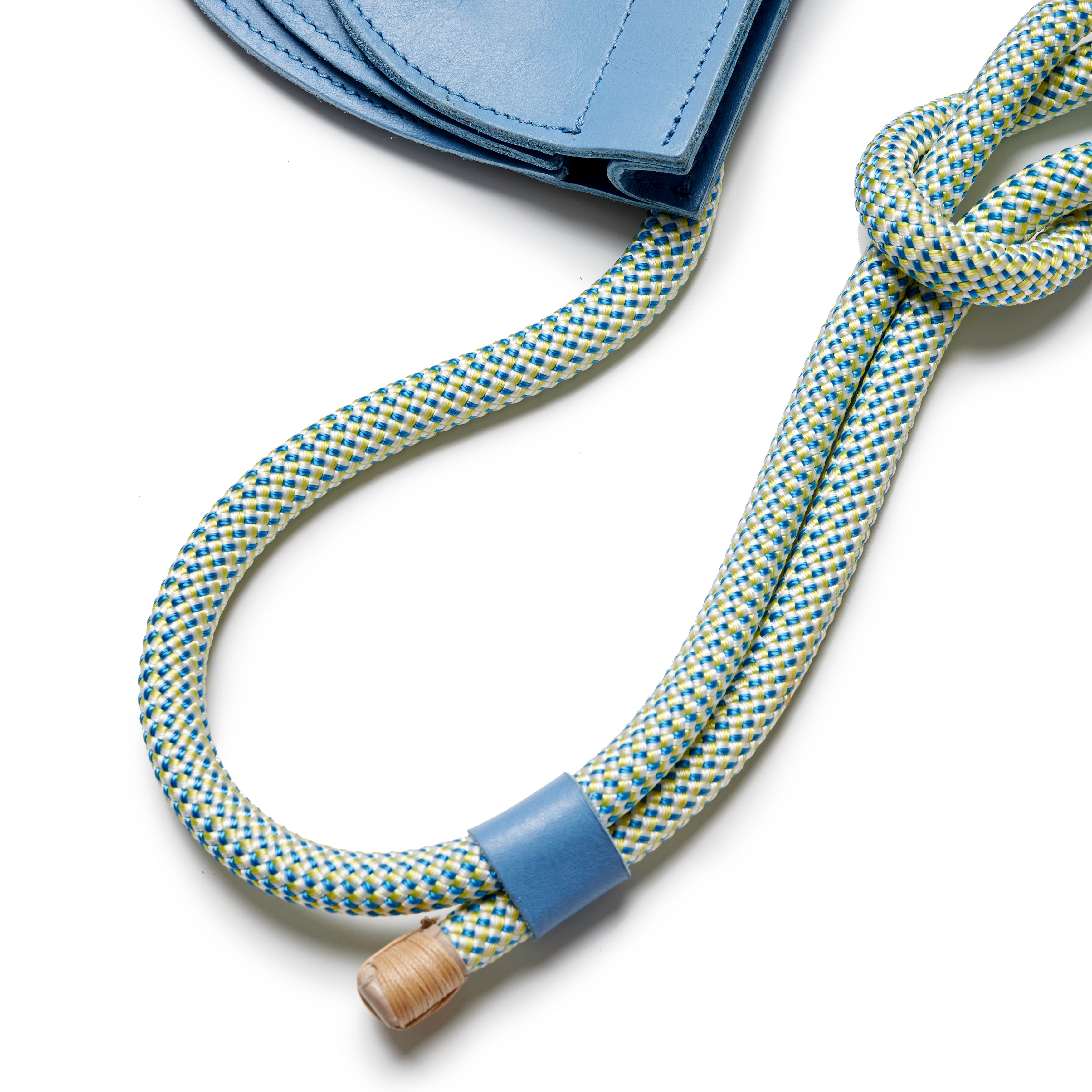 Eclipse Mini - Tan leather half moon belt bag - Project Dyad